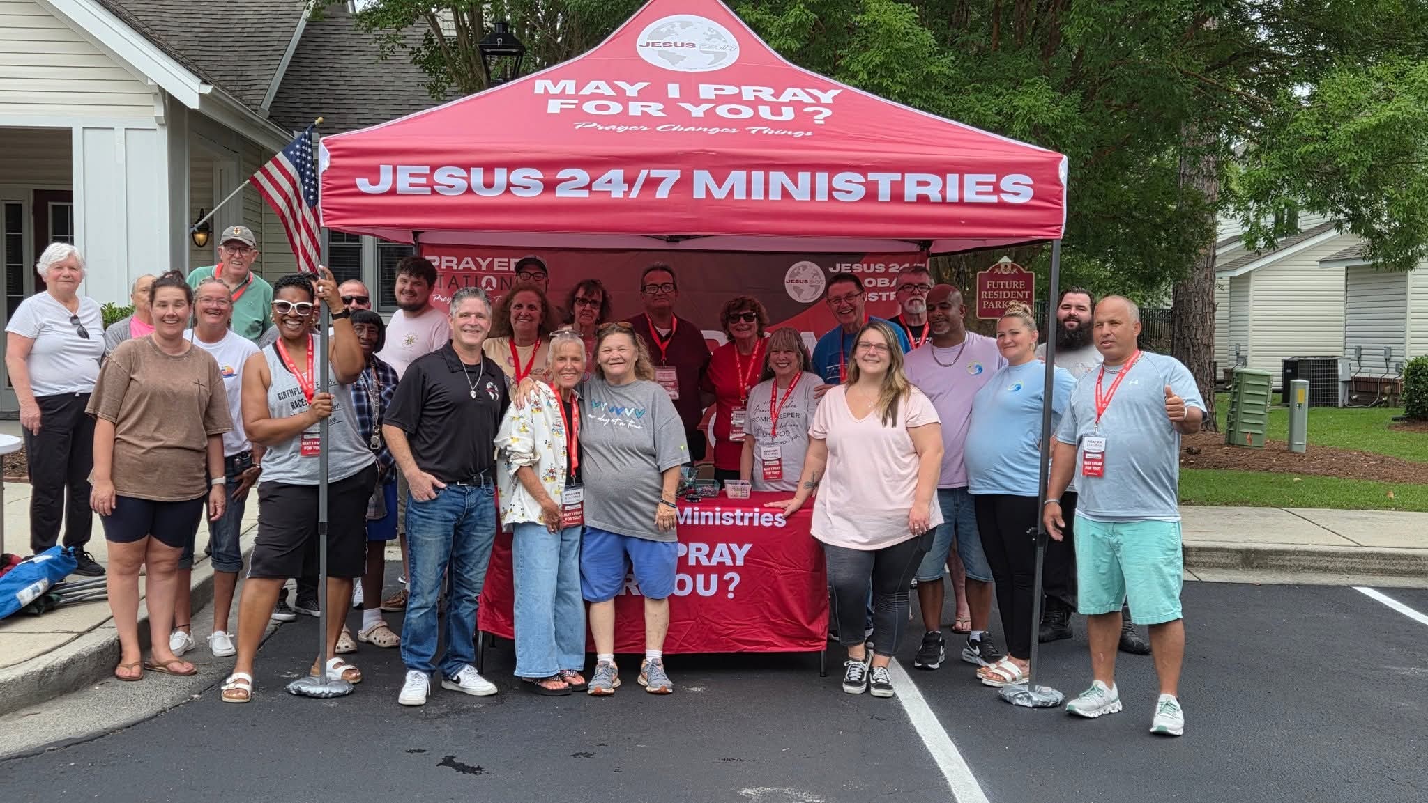 Jesus 24/7 Ministries - Outreach 2025 - Prayer Stations